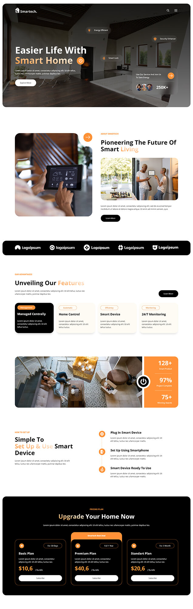 Smartech - Smart Home Installation Elementor Template Kit by Kitpro