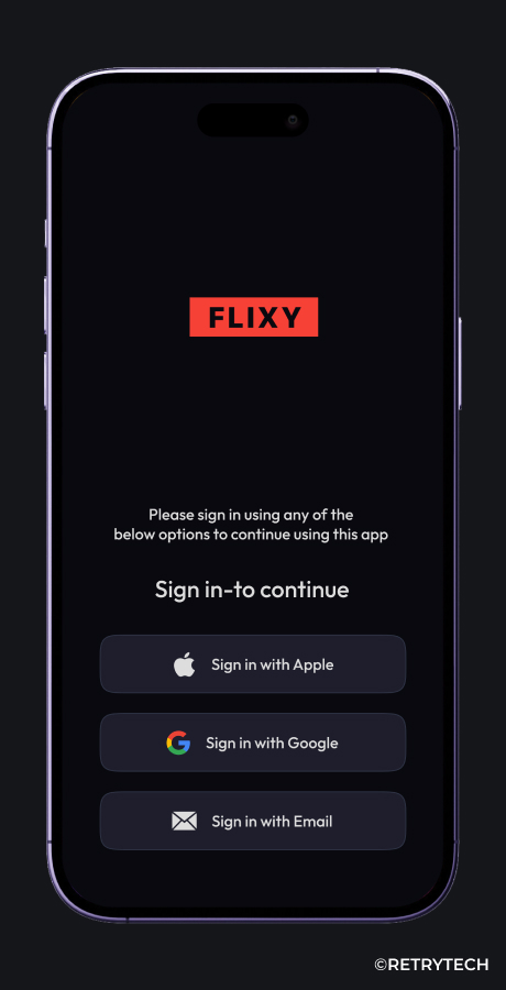 Flixy : Movie App : Series,Live TV, Video Streaming App, Netflix Clone ...