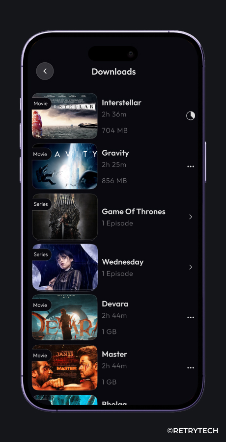 Flixy : Movie App : Series,Live TV, Video Streaming App, Netflix Clone ...