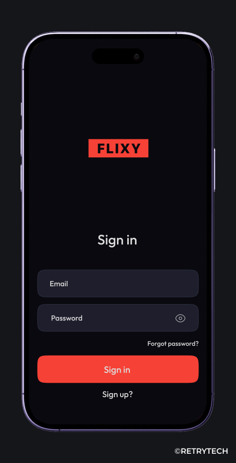 Flixy : Movie App : Series,Live TV, Video Streaming App, Netflix Clone ...