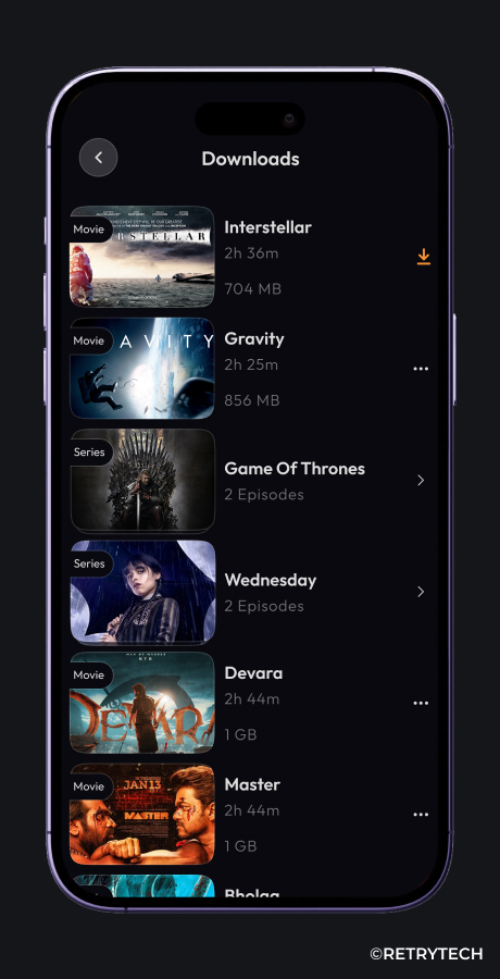 Flixy : Movie App : Series,Live TV, Video Streaming App, Netflix Clone ...