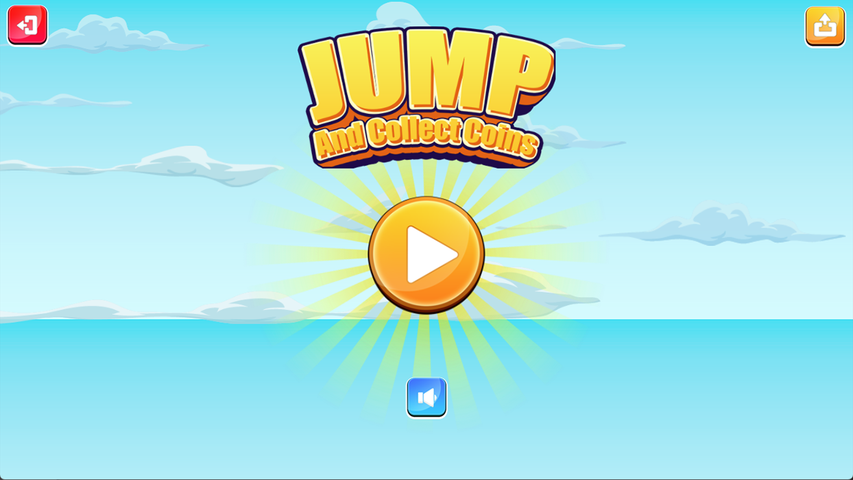 Jump And Collect Coins ( Construct | C3P | CAPX | HTML5 ) Endless Jumping Game by CGFX-Studio
