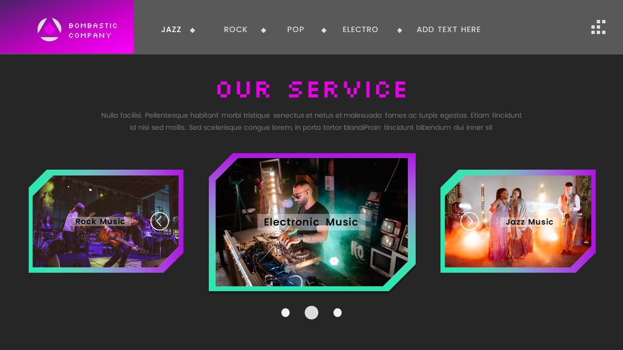 Music Event Concert Powerpoint Template, Presentation Templates ...