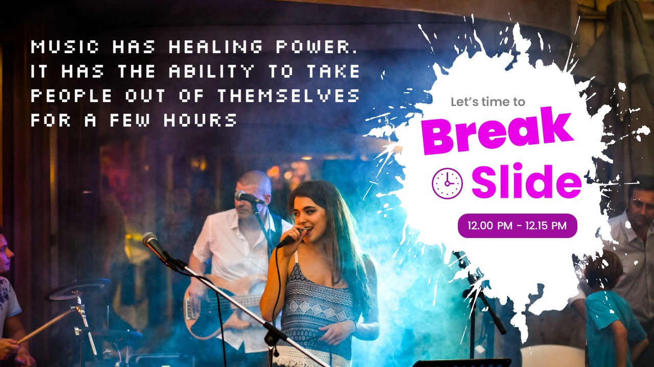 Music Event Concert Powerpoint Template, Presentation Templates ...