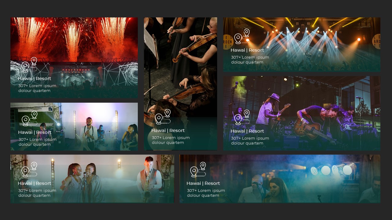 Music Event Concert Powerpoint Template, Presentation Templates ...