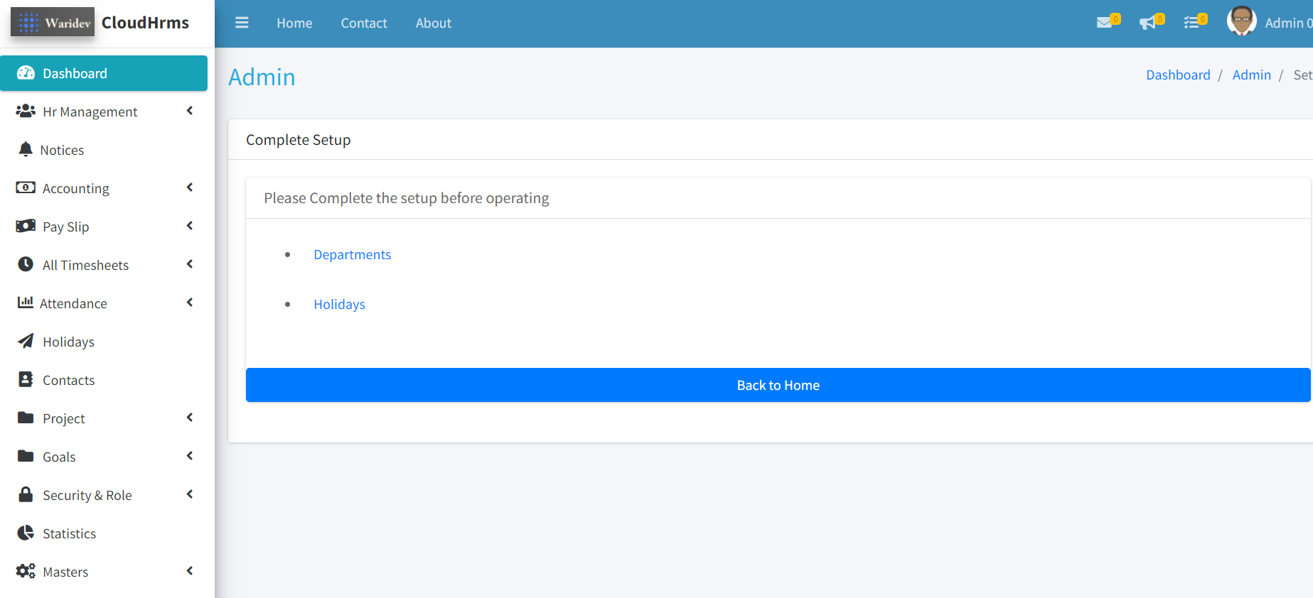 CloudHMRS Human Resource Management Solution by waridev | CodeCanyon