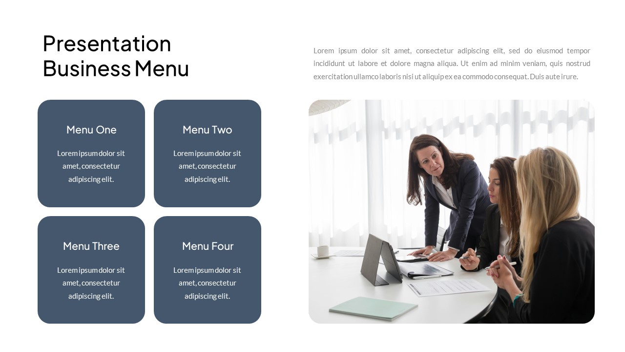 Bricase - Interactive Business PowerPoint Template, Presentation Templates