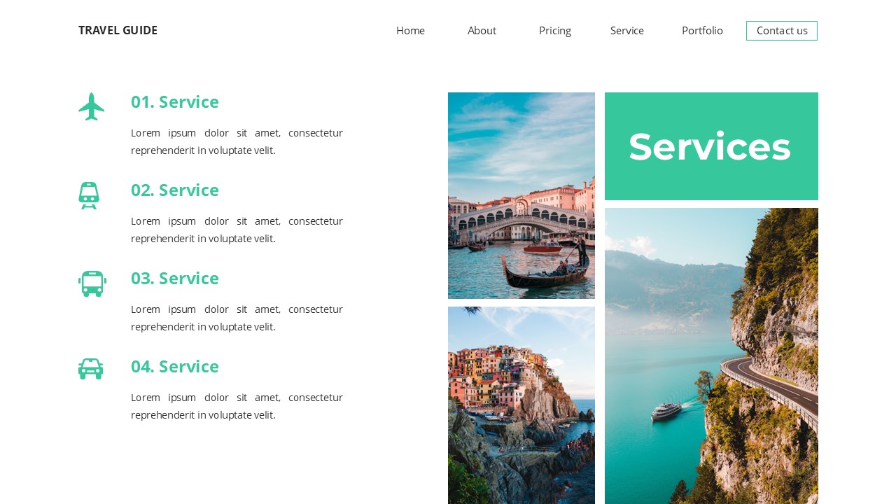Travel Guide - Trip Powerpoint Templates, Presentation Templates ...