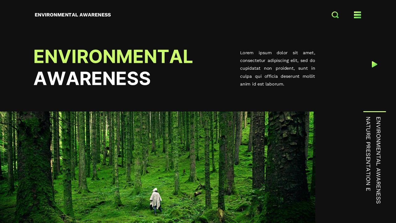 Environmental Awareness - Nature Powerpoint Templates, Presentation ...