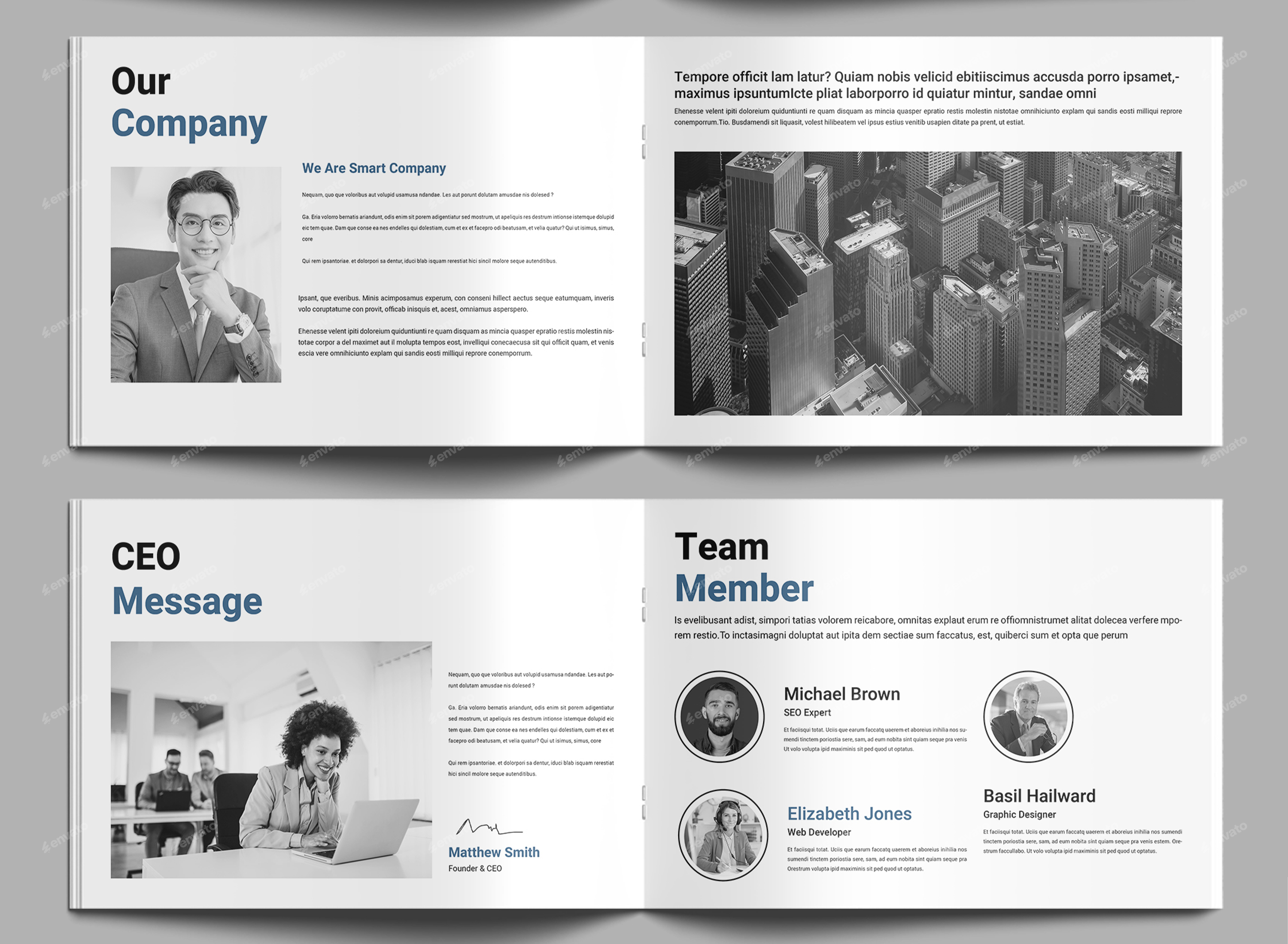 White Paper Template Layout, Print Templates | GraphicRiver