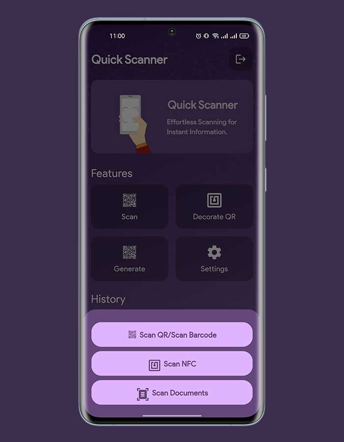SmartScanner - A Complete Solutions for Creating & Scanning QR/Barcode/Documents (Flutter) by ...