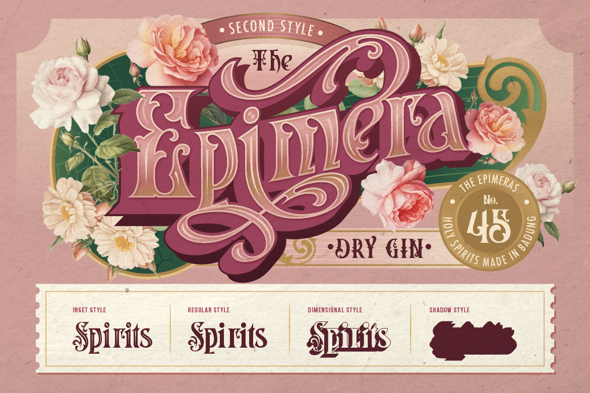 Fragrance, Fonts | GraphicRiver