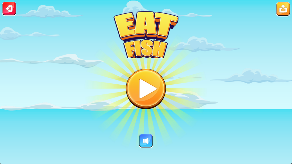 Eat Fish ( Construct | C3P | CAPX | HTML5 ) Mini Game by CGFX-Studio
