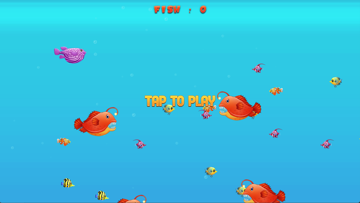 Eat Fish ( Construct | C3P | CAPX | HTML5 ) Mini Game by CGFX-Studio