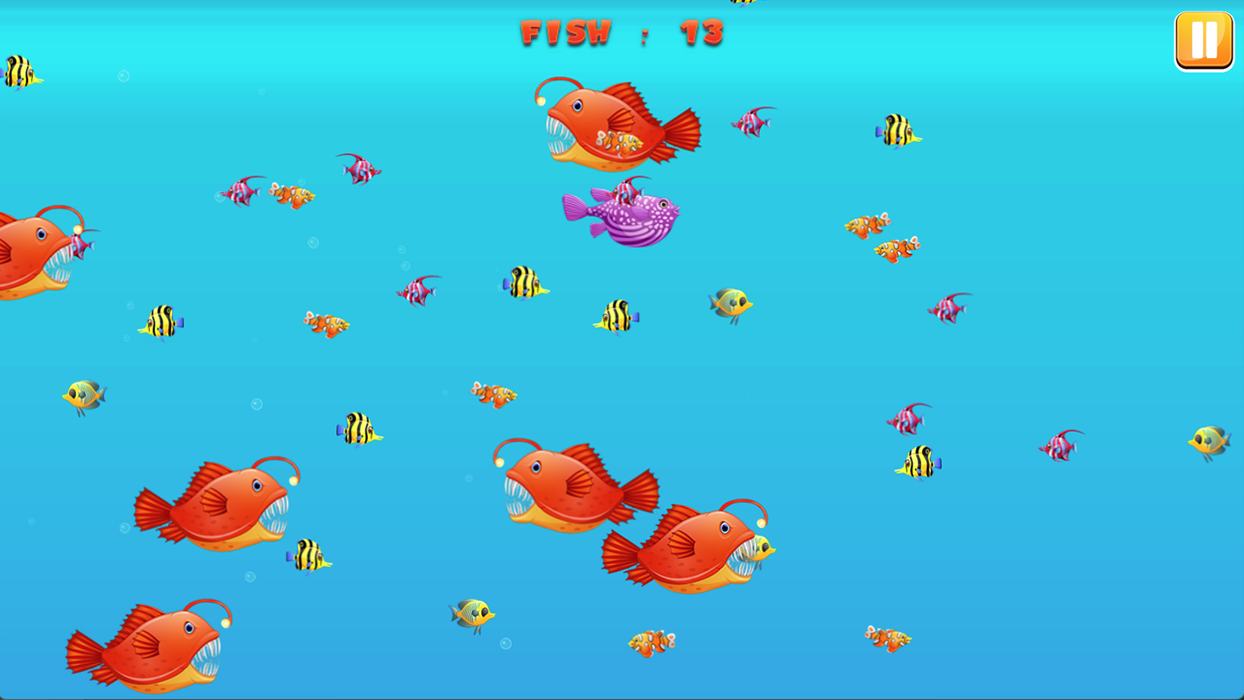 Eat Fish ( Construct | C3P | CAPX | HTML5 ) Mini Game by CGFX-Studio