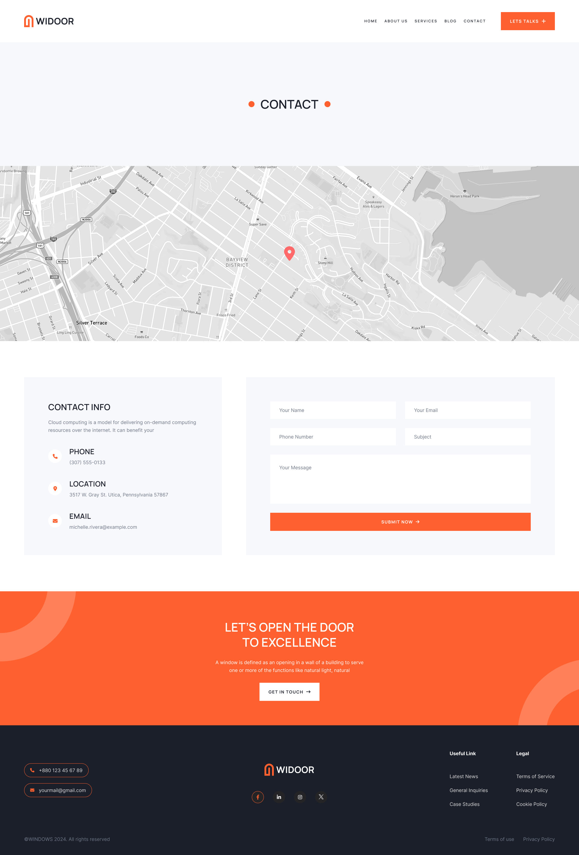 Widoor - Windows & Doors Figma Template by Mugli | ThemeForest