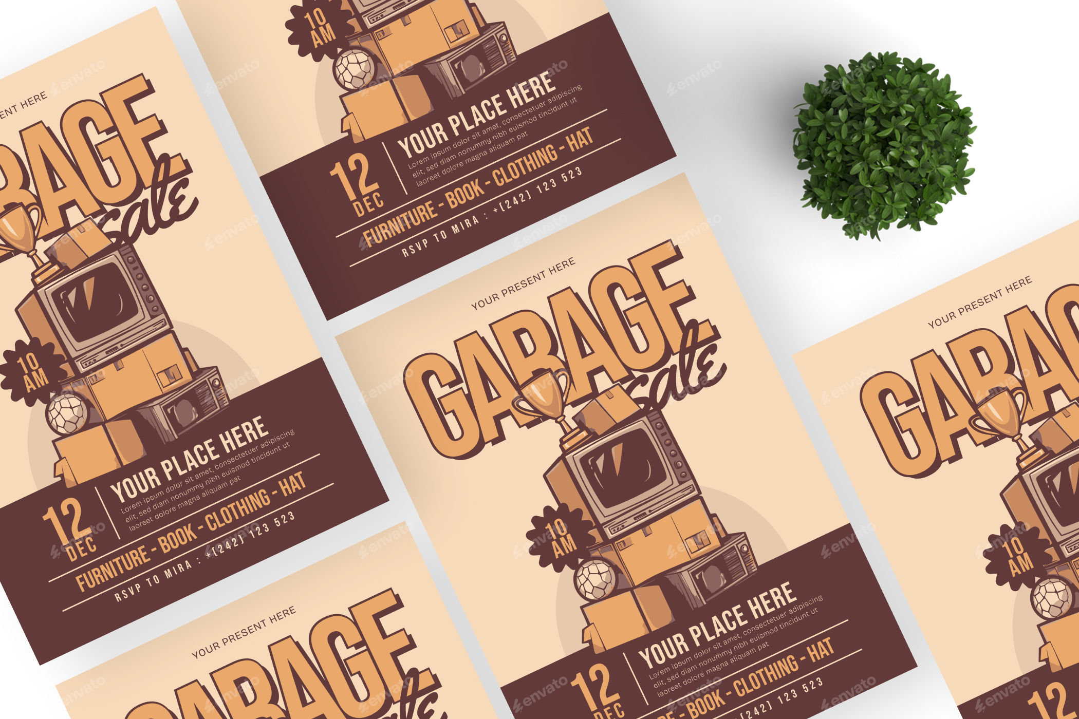 Garage Sale - Flyer Set, Print Templates | GraphicRiver