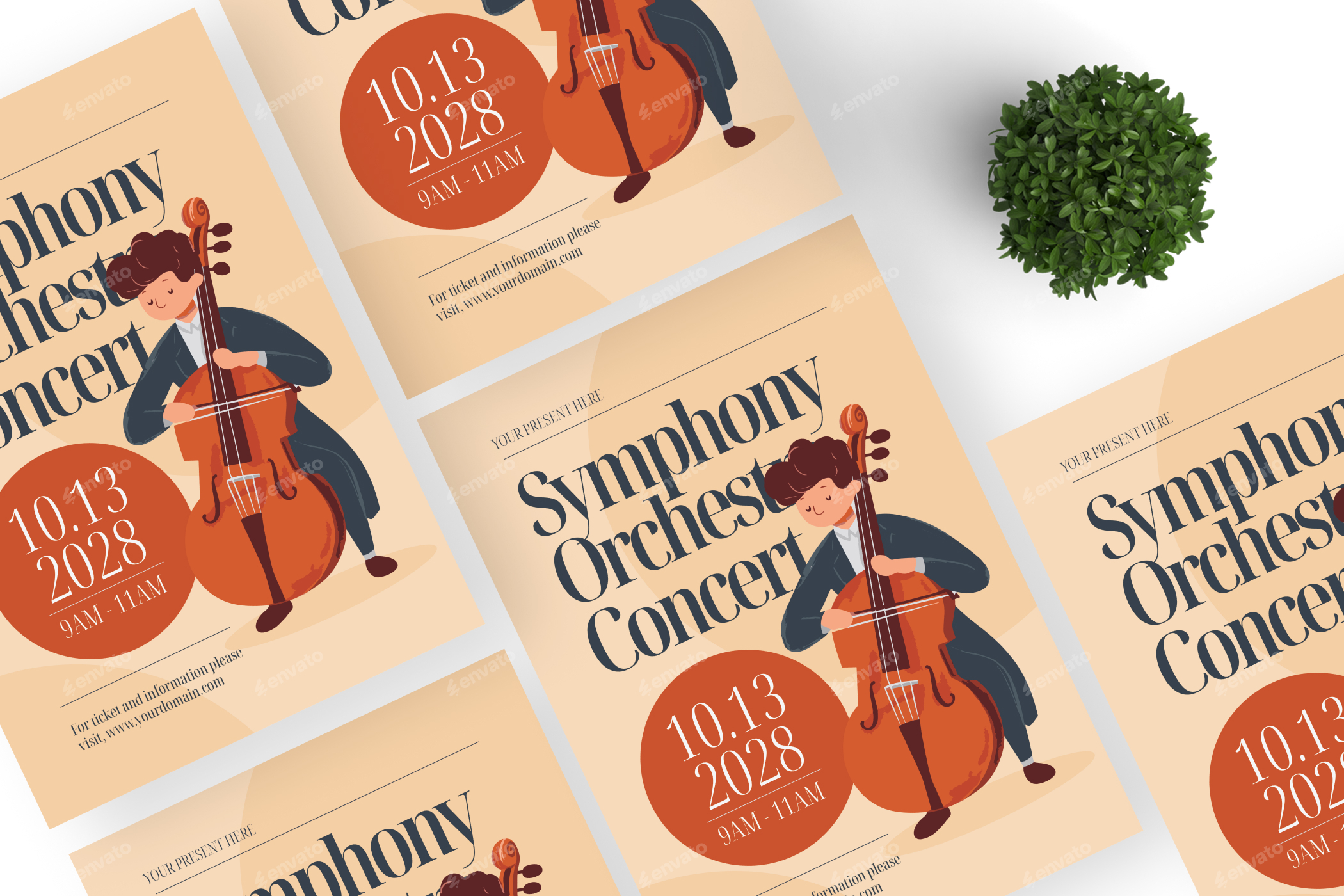 Symphony Orchestra - Flyer Set, Print Templates | GraphicRiver