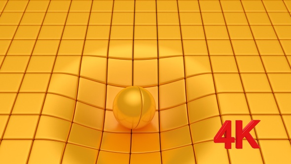 Moving Sphere Changes Cubes, Motion Graphics | VideoHive