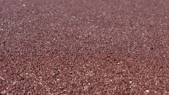 Brown Rubber Granular Soft Coating for Protection of Children's ...