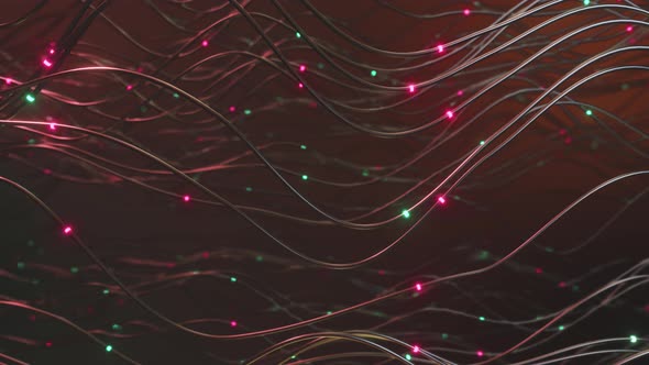 Abstract Fiber Lines, Motion Graphics | VideoHive