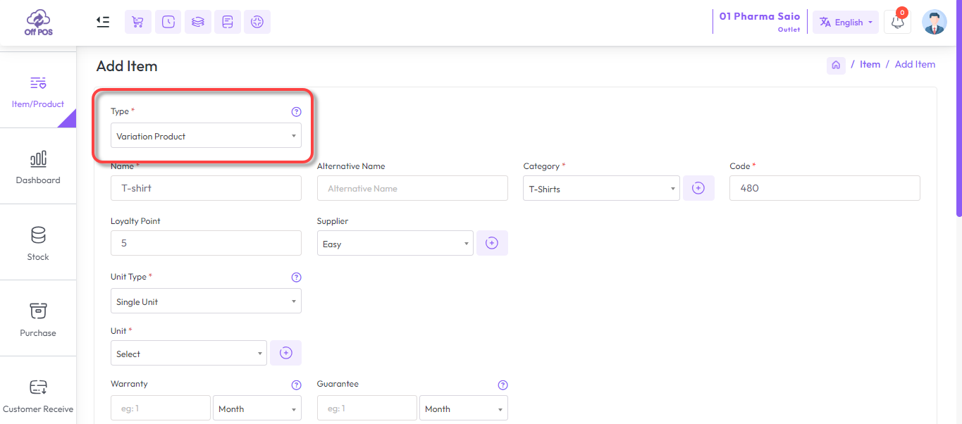 Off POS - Retail POS and Stock Software by doorsoftxyz | CodeCanyon