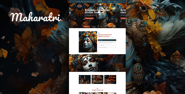 Maharatri - Hindu Temple WordPress Theme by metropolitantheme | ThemeForest