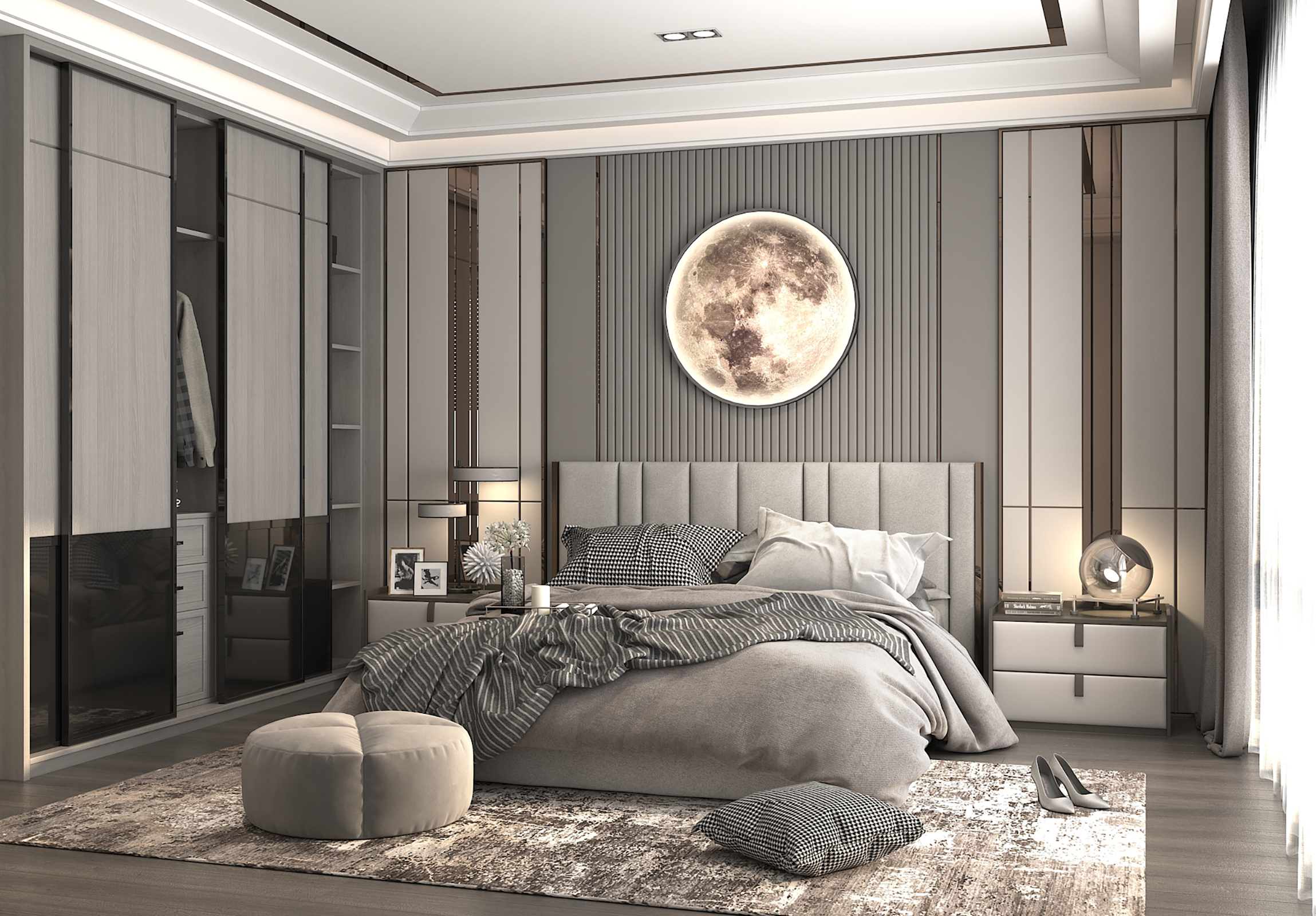 Modern Bedroom Scene 37 by nhattuankts | 3DOcean