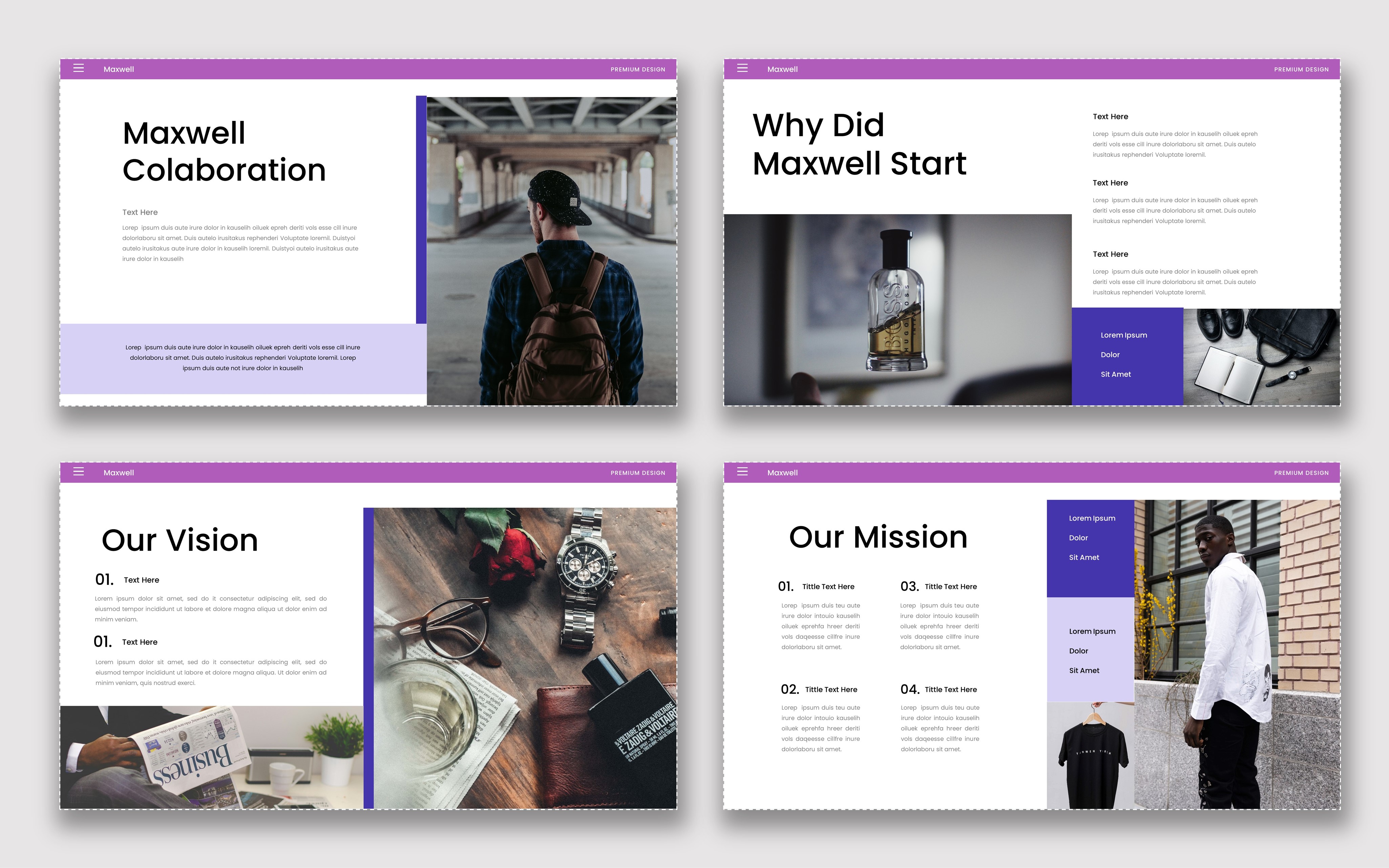 Maxwell-Business Presentation Template, Presentation Templates ...