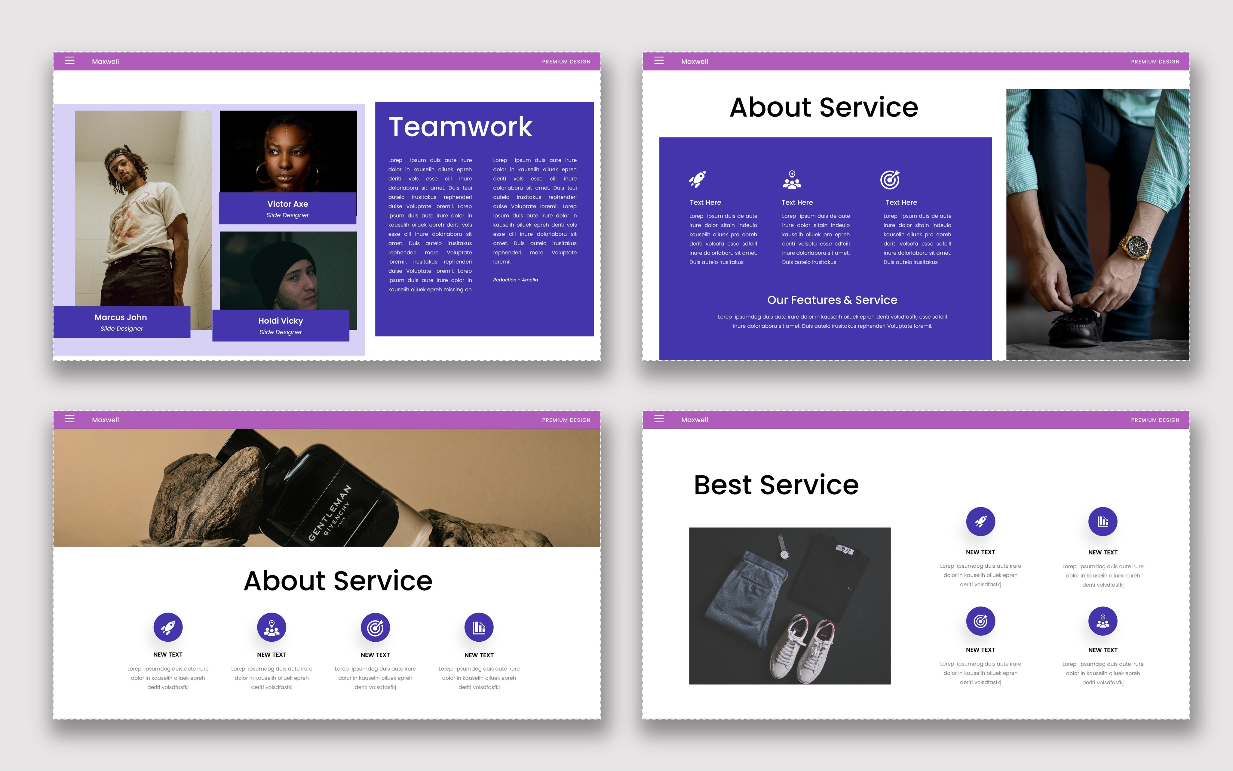 Maxwell-Business Presentation Template, Presentation Templates ...