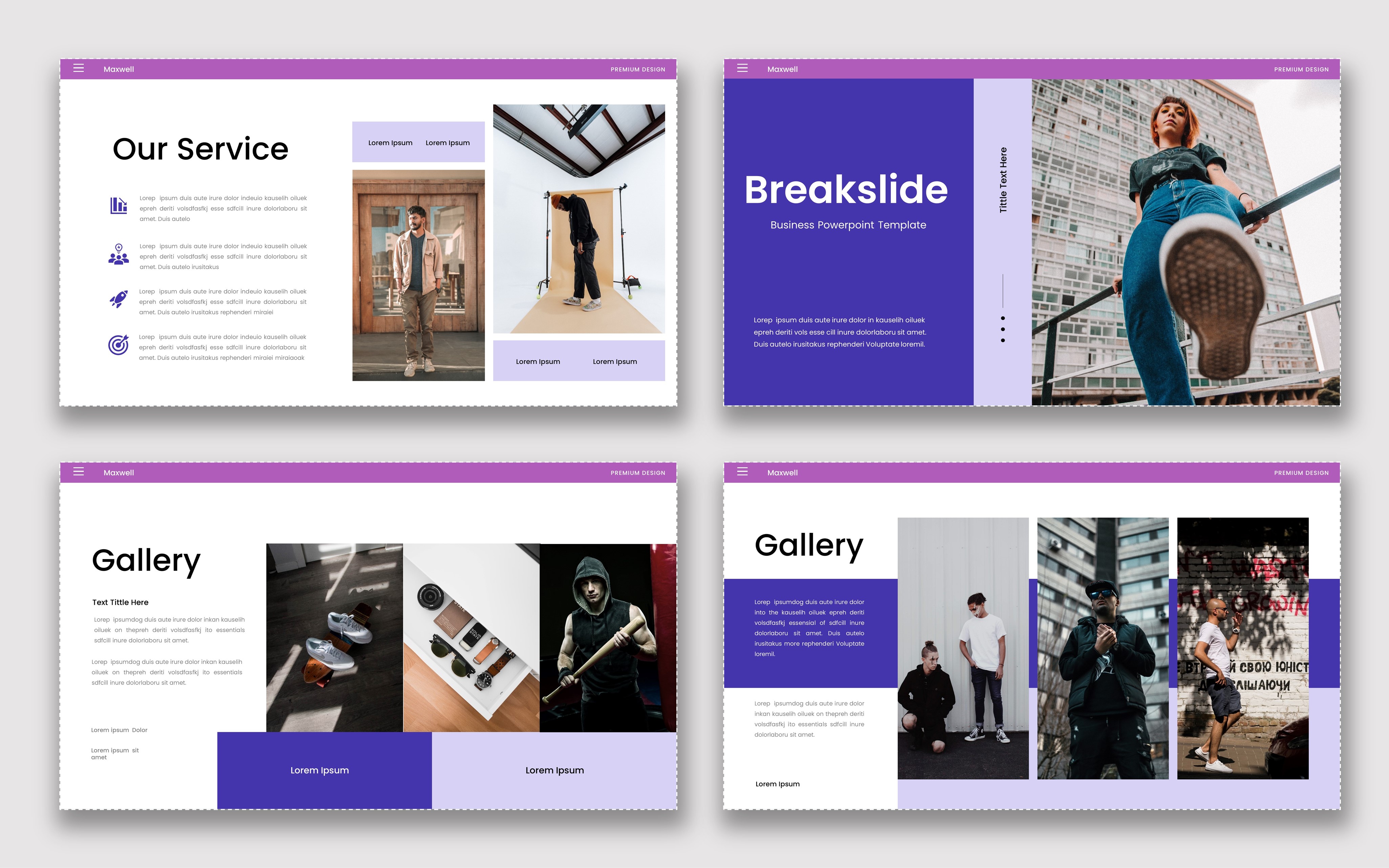 Maxwell-Business Presentation Template, Presentation Templates ...