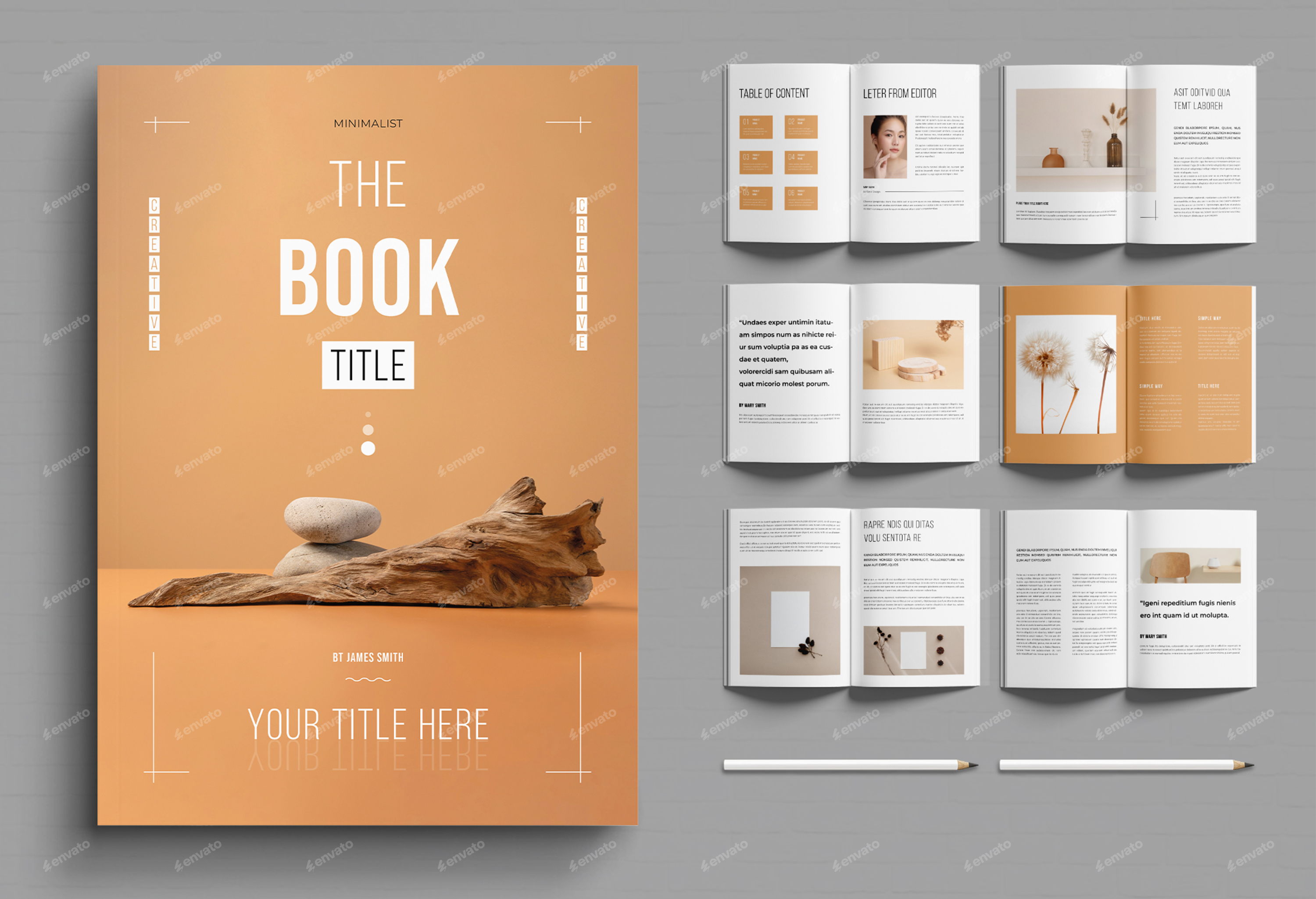 Classic Book Layout, Print Templates | GraphicRiver