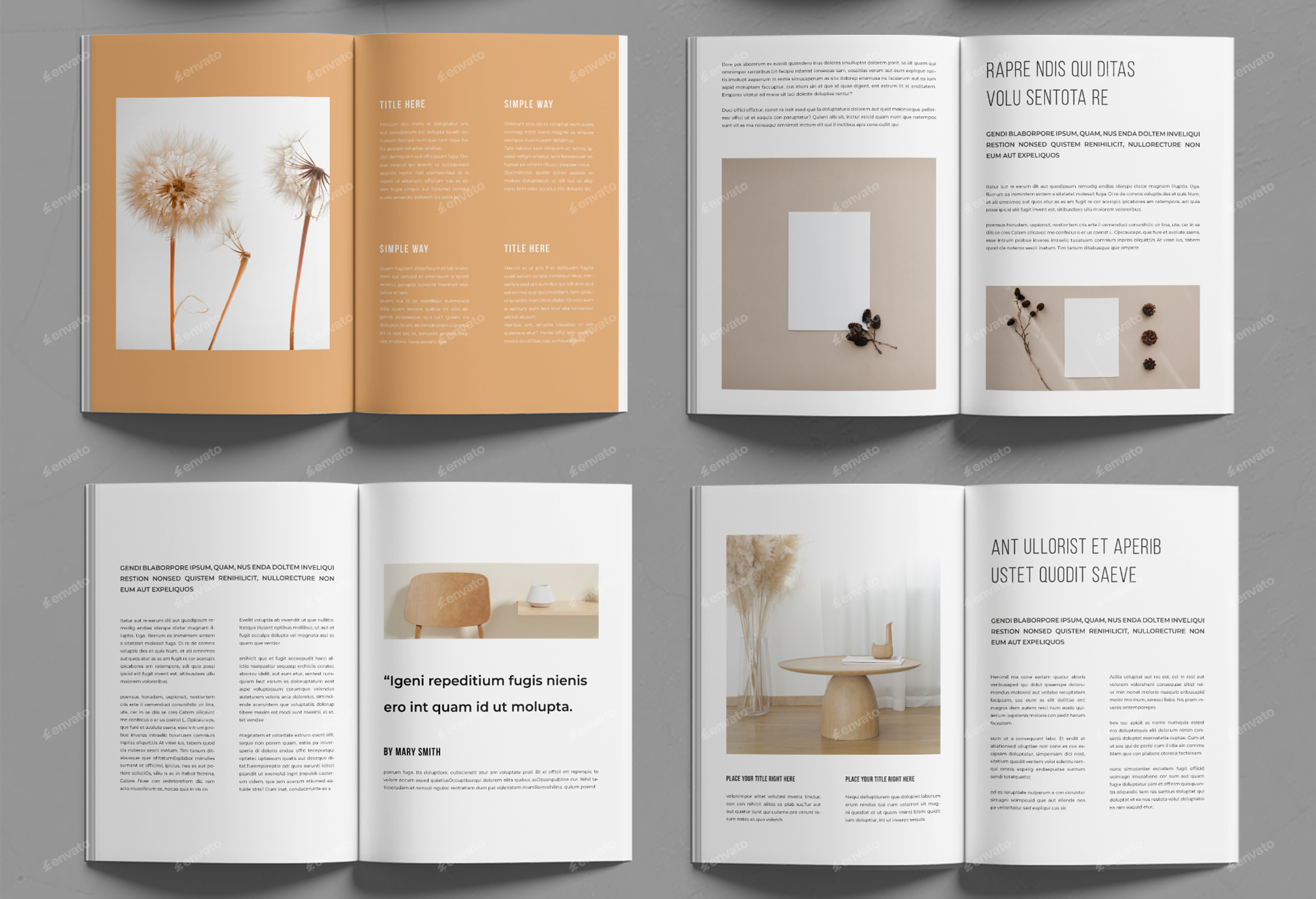 Classic Book Layout, Print Templates | GraphicRiver