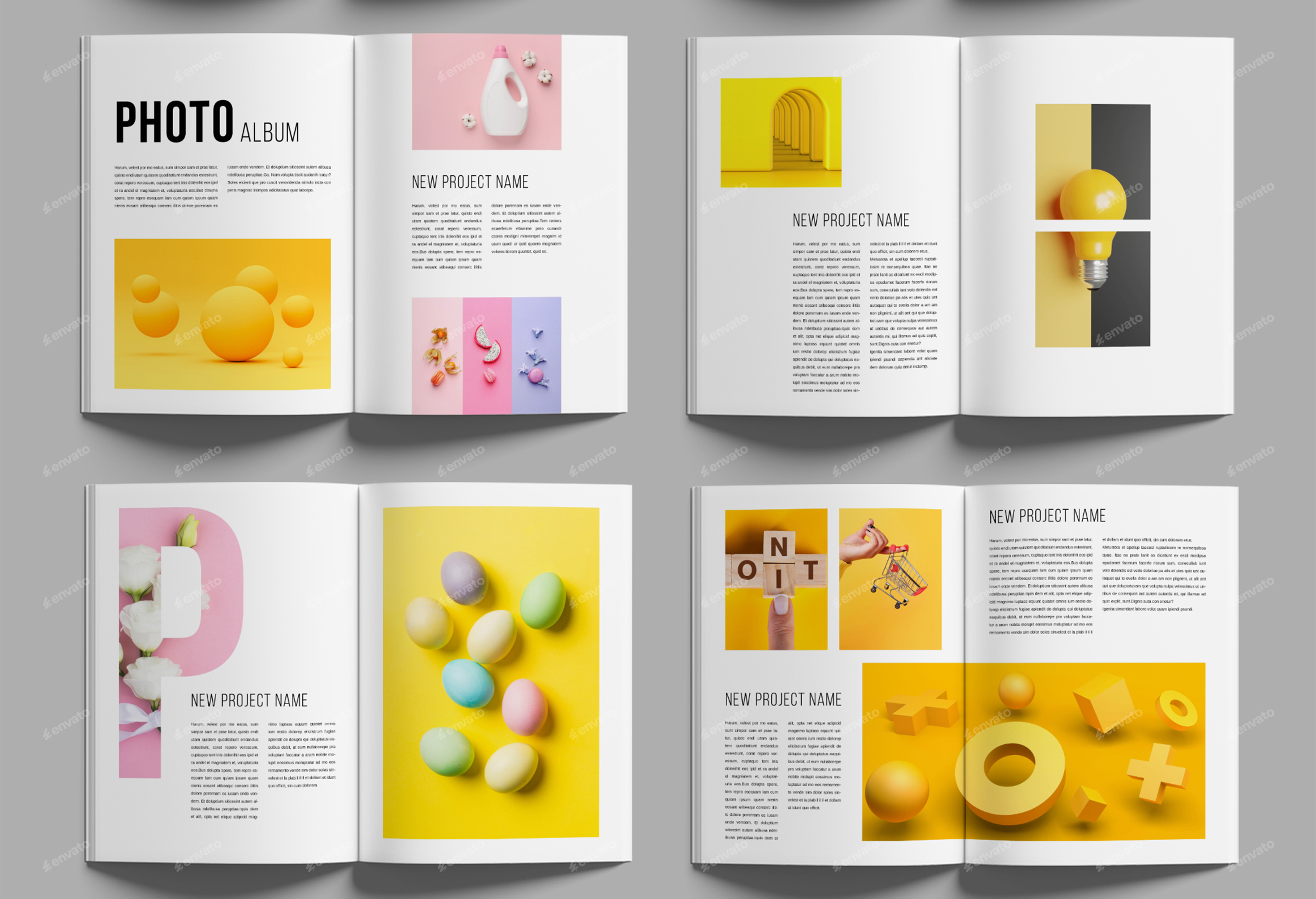 Photo Album Template, Print Templates | GraphicRiver