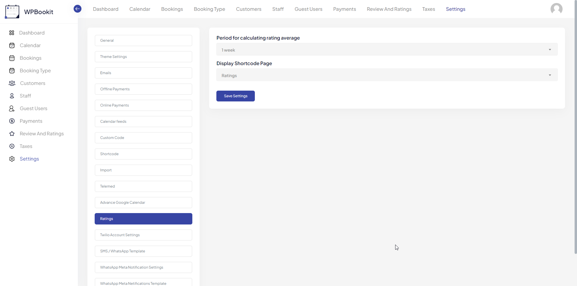 WPBookit - Rating and Review (Addon) by iqonicdesign | CodeCanyon
