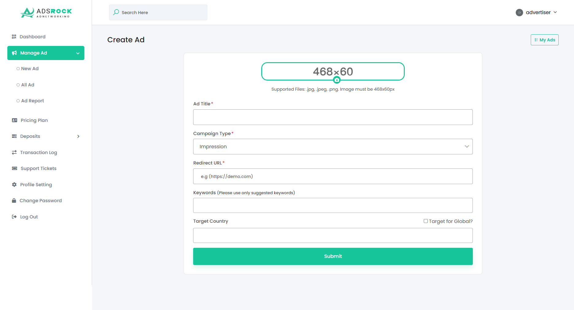 AdsRock - Ads Network & Digital Marketing Platform by ViserLab | CodeCanyon