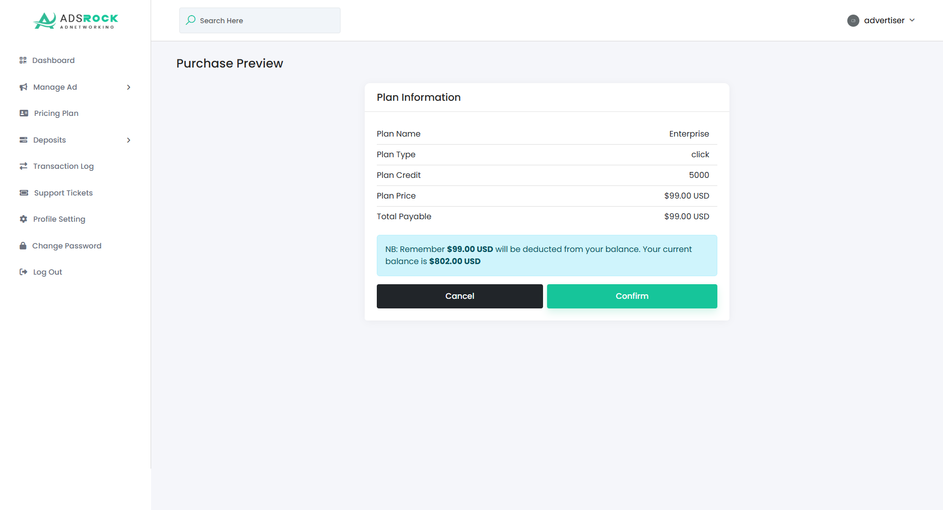AdsRock - Ads Network & Digital Marketing Platform by ViserLab | CodeCanyon