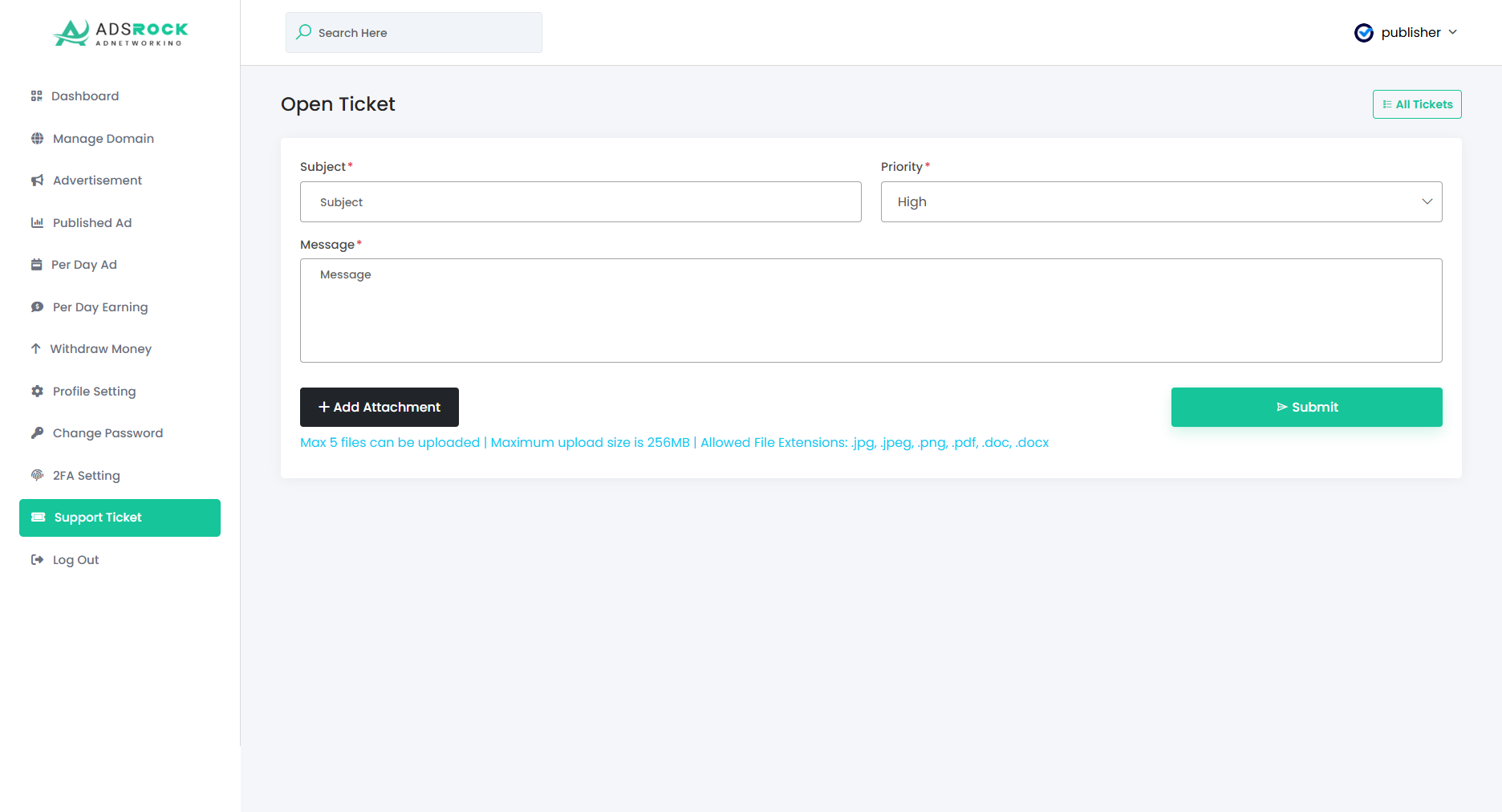 AdsRock - Ads Network & Digital Marketing Platform by ViserLab | CodeCanyon