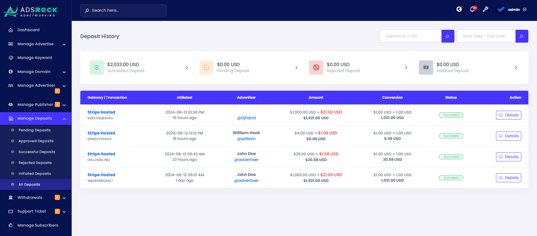 AdsRock - Ads Network & Digital Marketing Platform by ViserLab | CodeCanyon