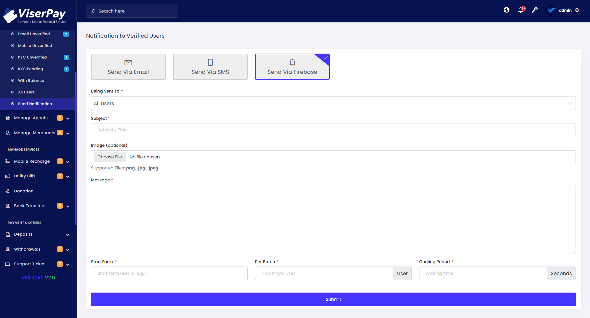 ViserPay - Complete Mobile Financial Service | MFS by ViserLab | CodeCanyon