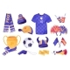 Football Items, Vectors | GraphicRiver