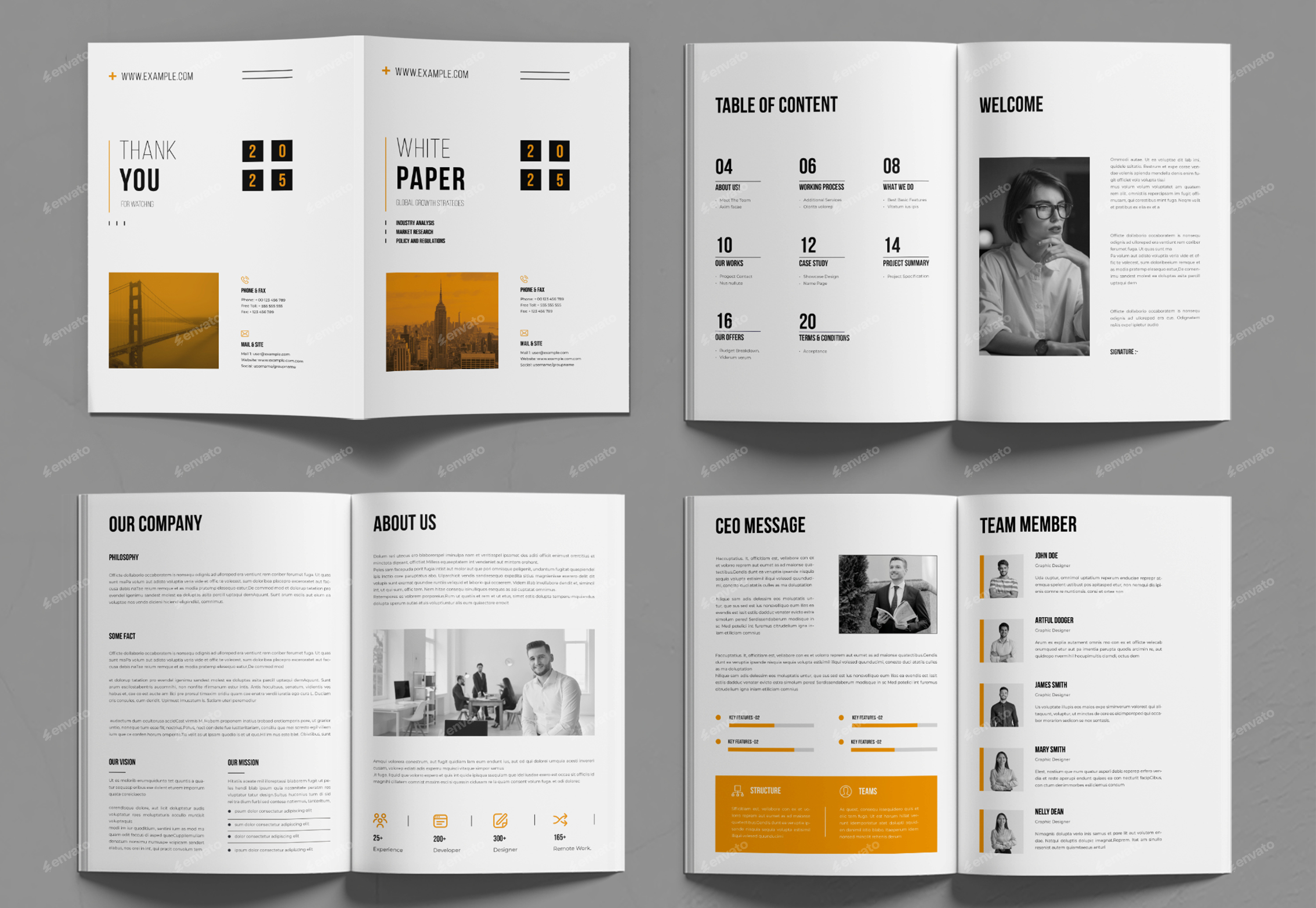 White Paper Template, Print Templates | GraphicRiver