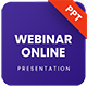 Webinar Online - Business Powerpoint Templates, Presentation Templates