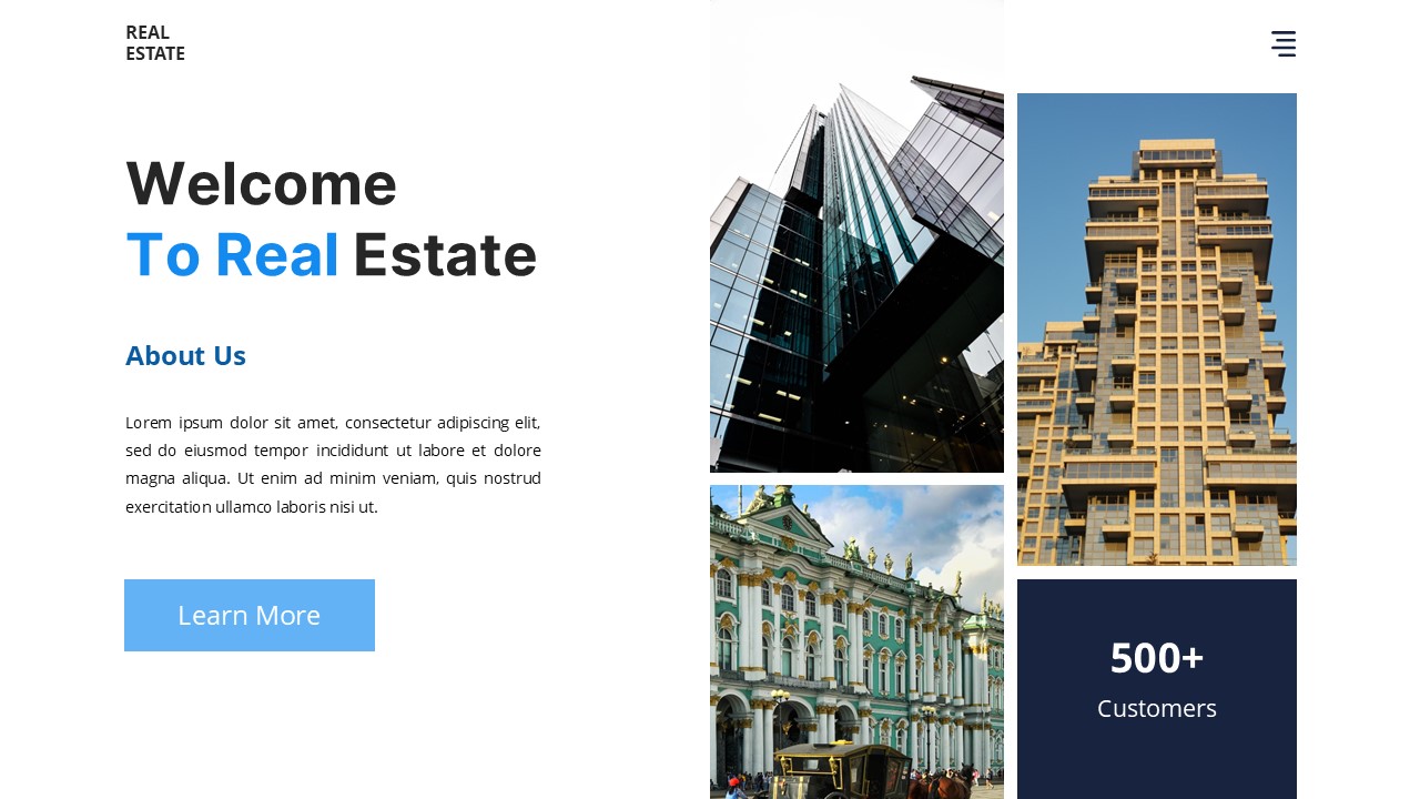 Real Estate - Property Powerpoint Templates, Presentation Templates