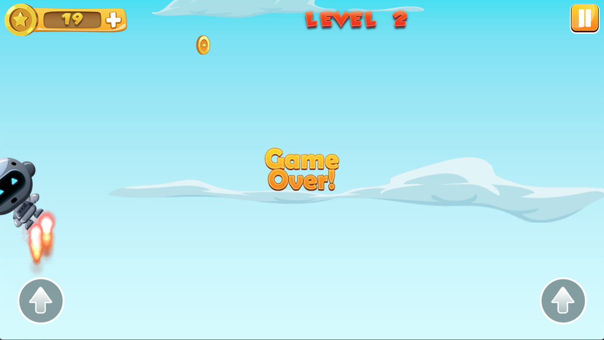 Flying Robot ( Construct | C3P | CAPX | HTML5 ) Endless Coin Collecting Mini Game by Pro_Gaming