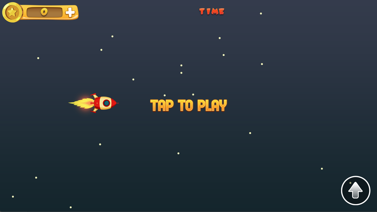 Flappy Rocket Game ( Construct | C3P | CAPX | HTML5 ) Mini Game of Collecting Coins by CGFX-Studio
