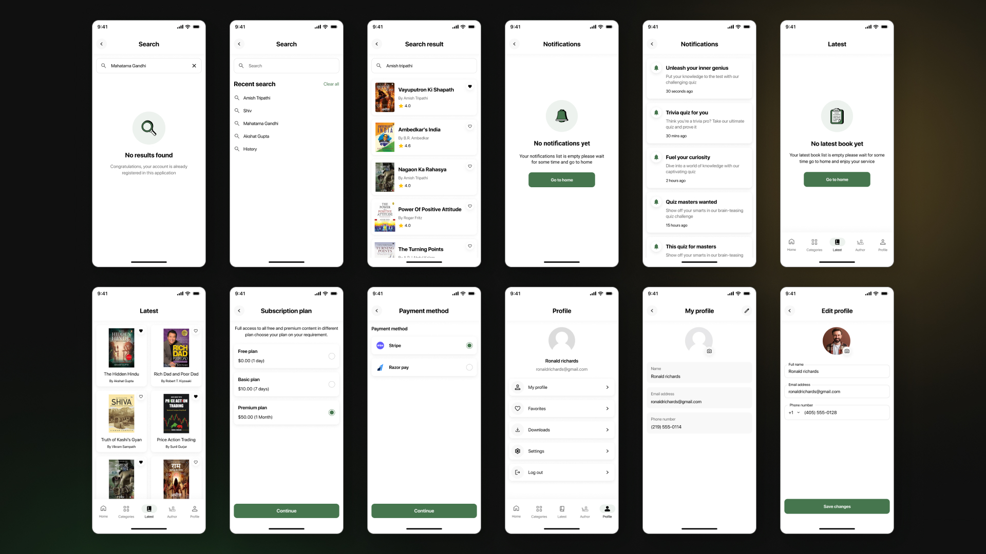EbookPortal: Ebook Full App in Flutter with NodeJs Backend | ReadHub ...