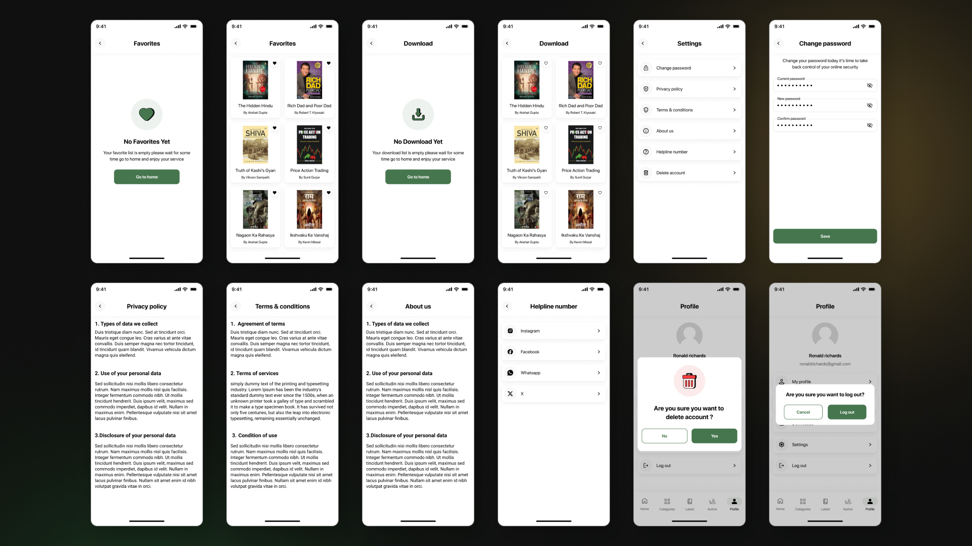 EbookPortal: Ebook Full App in Flutter with NodeJs Backend | ReadHub ...