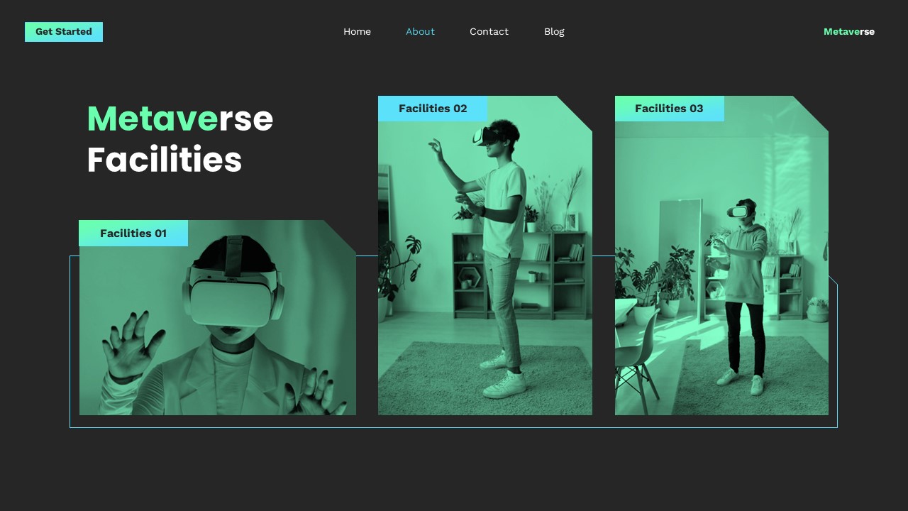 Metaverse - Technology Powerpoint Templates, Presentation Templates