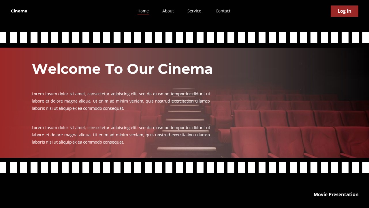 Cinema - Movie Powerpoint Templates, Presentation Templates | GraphicRiver